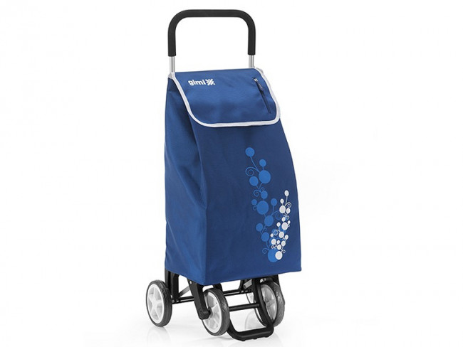 GIMI CARRO COMPRA TWIN AZUL 50L 4 RUEDAS 169326 GIMI - oferta: 56,90 ...