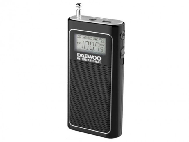 DAEWOO RADIO DIGITAL DRP-125 DAEWOO Negro - oferta: 43,91 € - Radios ...