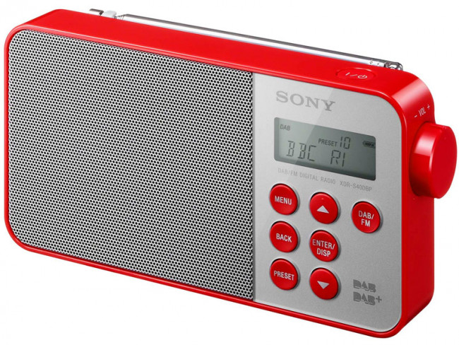 SONY XDR-S40DBP (R) SONY Rojo - oferta: 55,93 € - Radios, radios ...